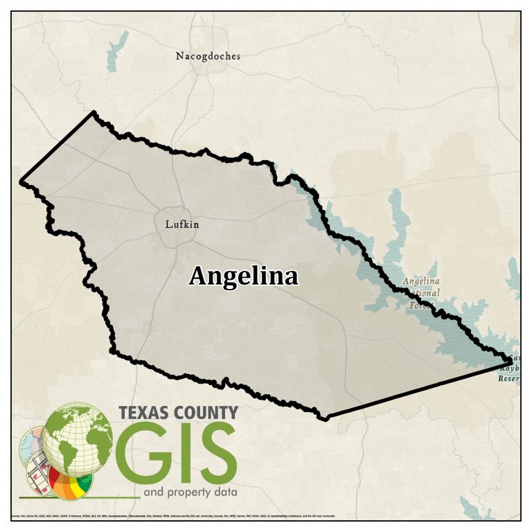 Shapefiles | Texas County GIS Data