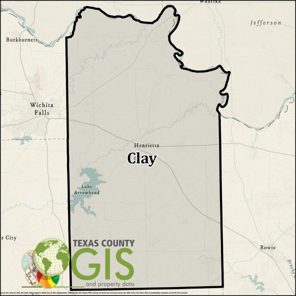 Clay County, TX | GIS Shapefile & Property Data