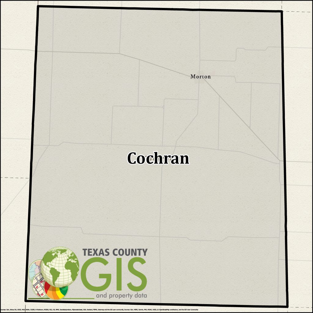 Cochran County, TX | GIS Shapefile & Property Data