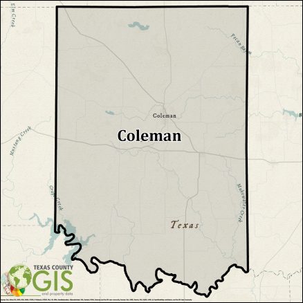 Coleman County GIS Shapefile and Property Data - Texas County GIS Data
