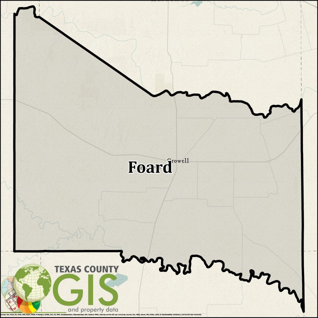 Foard County, TX | GIS Shapefile & Property Data
