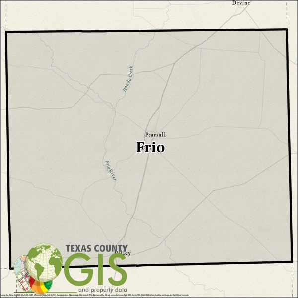 Frio County GIS Shapefile and Property Data - Texas County GIS Data