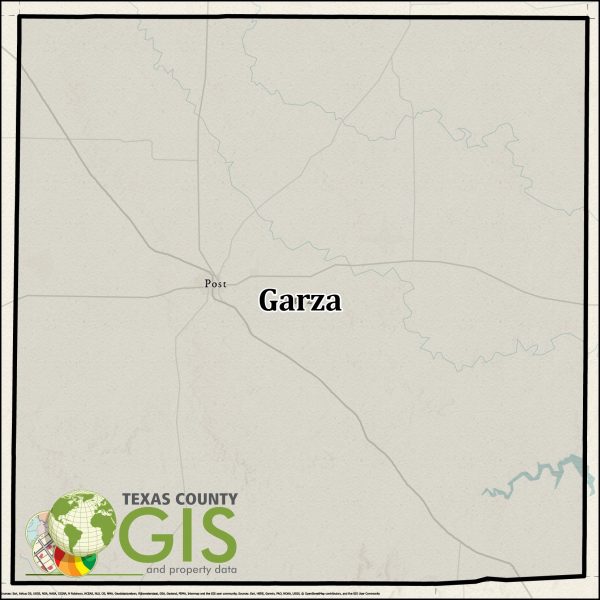 Garza County, TX | GIS Shapefile & Property Data