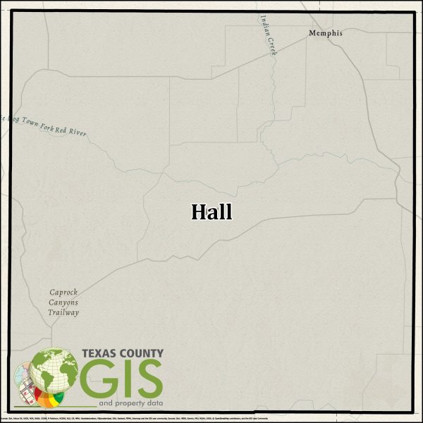 Hall County, TX | GIS Shapefile & Property Data