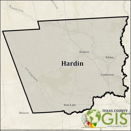 Hardin County, TX | GIS Shapefile & Property Data