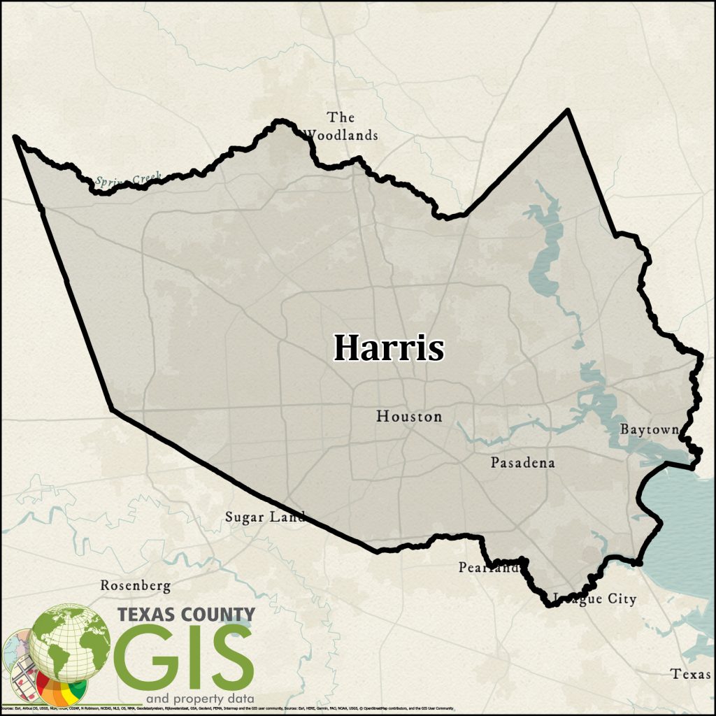 Harris County, TX | GIS Shapefile & Property Data