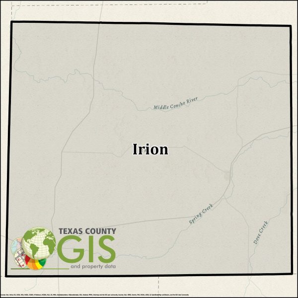 Irion County, TX | GIS Shapefile & Property Data
