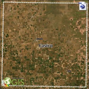 Castro County DGN Data - Texas County GIS Data