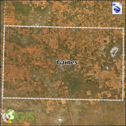 Gaines County KMZ and Property Data - Texas County GIS Data