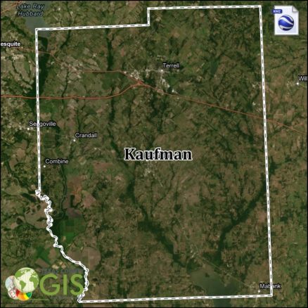 Kaufman County KMZ and Property Data - Texas County GIS Data
