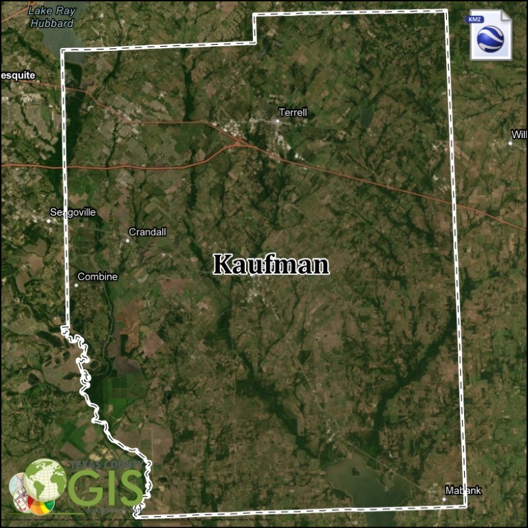 Kaufman County KMZ and Property Data - Texas County GIS Data