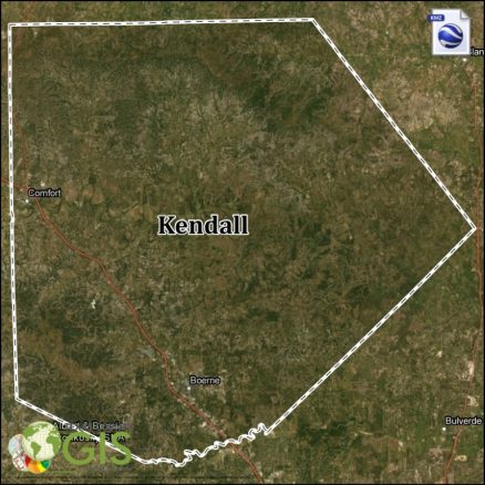 Kendall County KMZ and Property Data - Texas County GIS Data