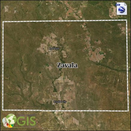 Zavala County KMZ and Property Data - Texas County GIS Data