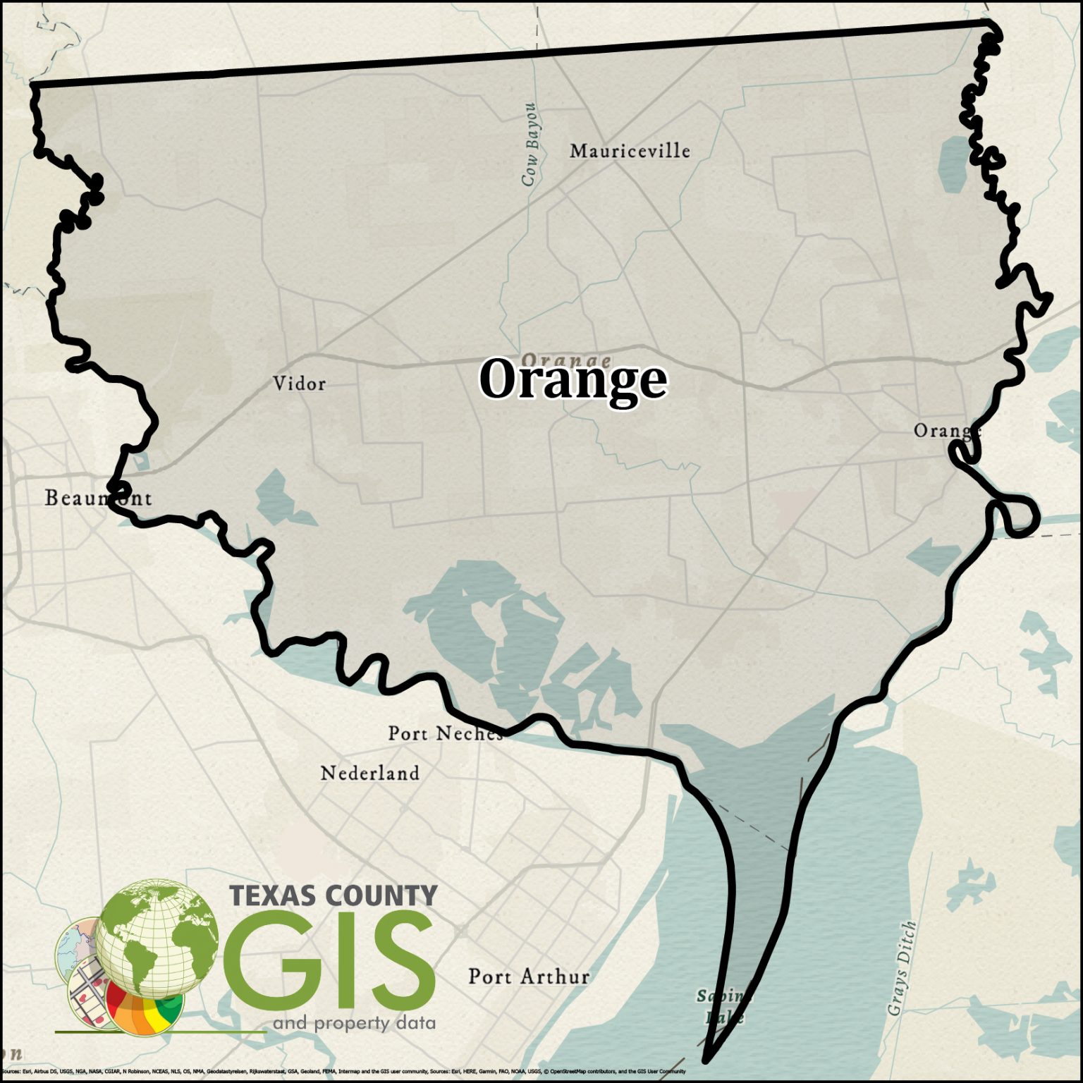 Montgomery County, TX | GIS Shapefile & Property Data
