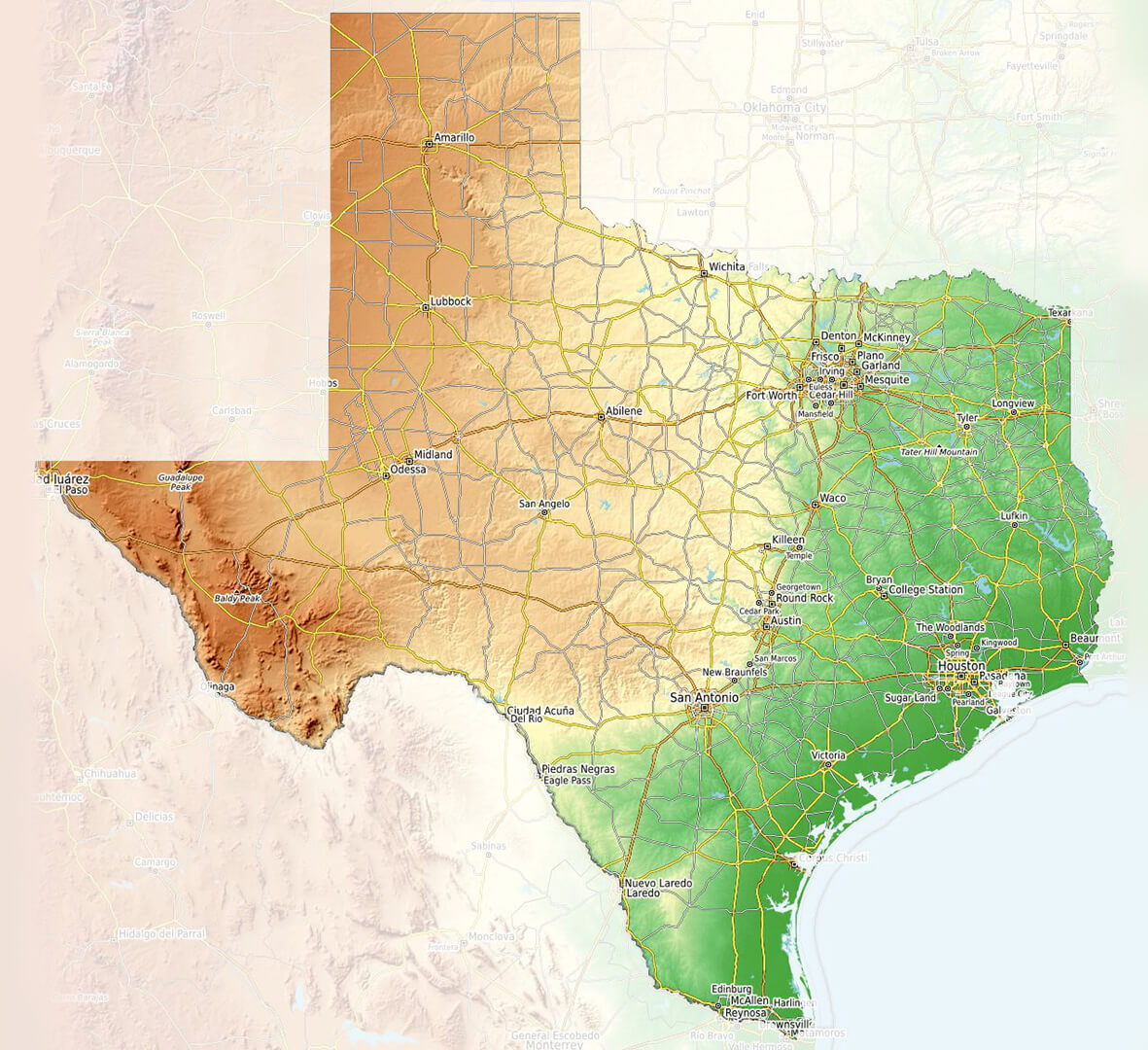 Custom GIS Data & Technology for Marketers | Texas